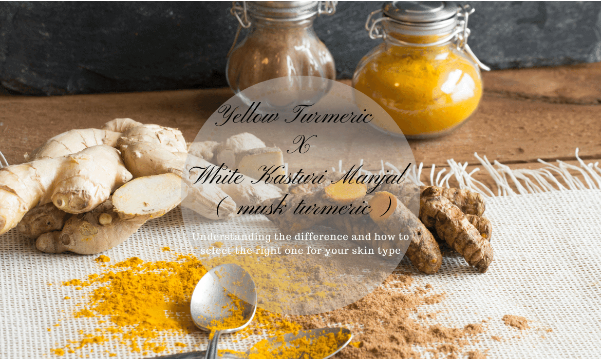 Yellow Manjal vs White Kasturi Manjal - Difference between the two ...