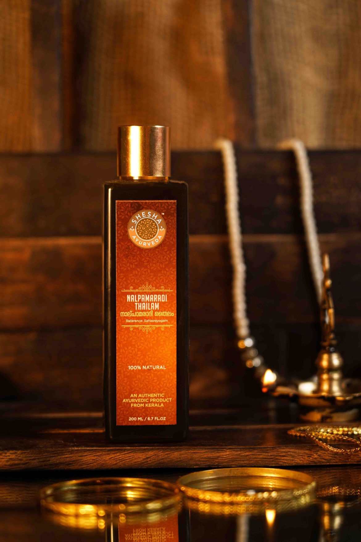 Buy Nalpamaradi Thailam Brightening and De-Tanning Oil 200ml