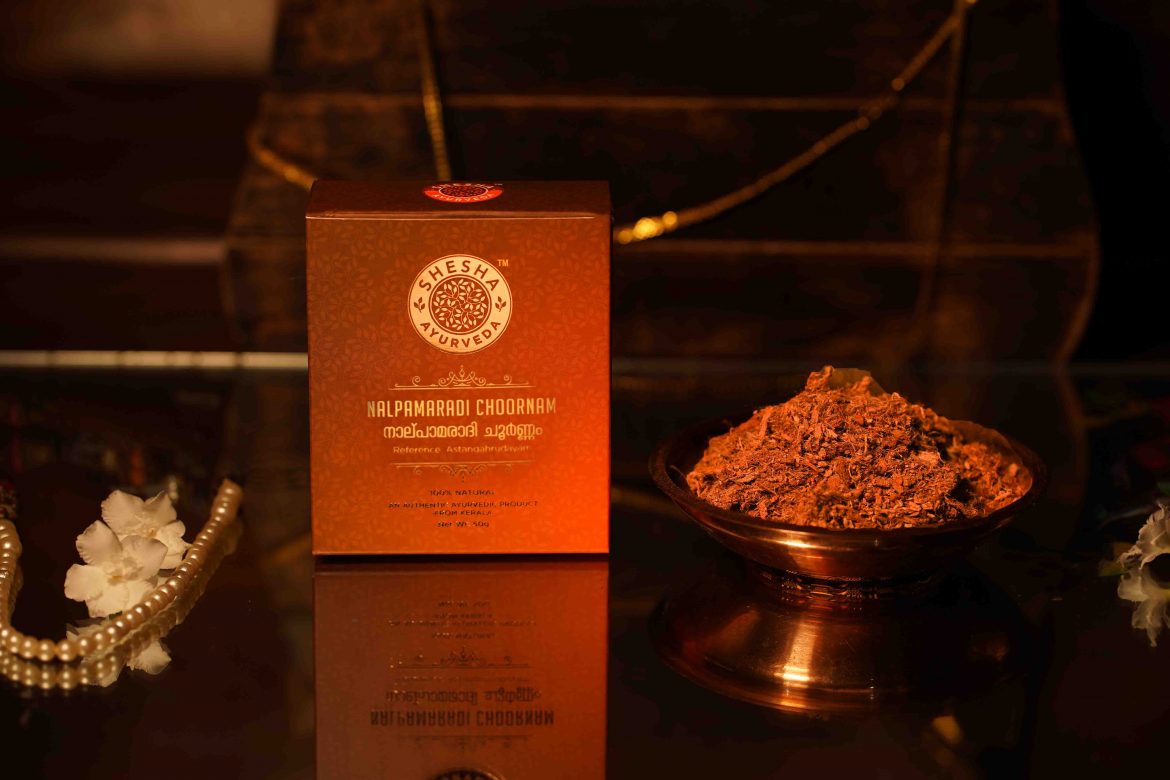 Buy Nalpamaradi Choornam -Ayurvedic Bath Powder-50g - Shesha Ayurveda