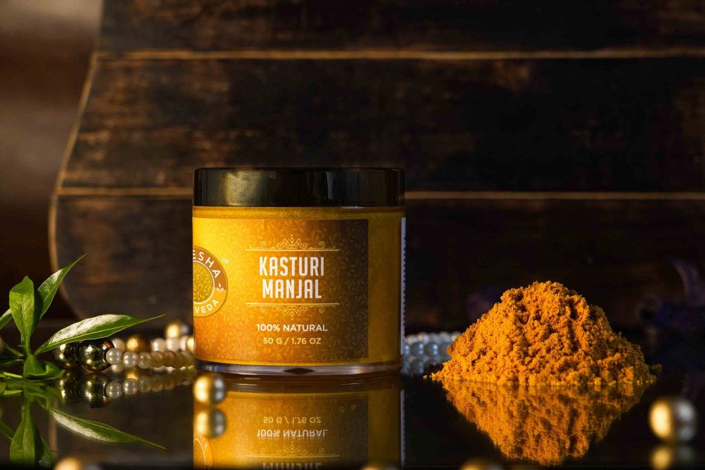 Buy Yellow Kasturi Manjal Face Pack | Skin Brightening, Acne & Tan ...