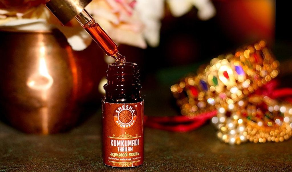 Buy Kumkumadi Thailam 5ML Kerala Ayurveda Product - Shesha