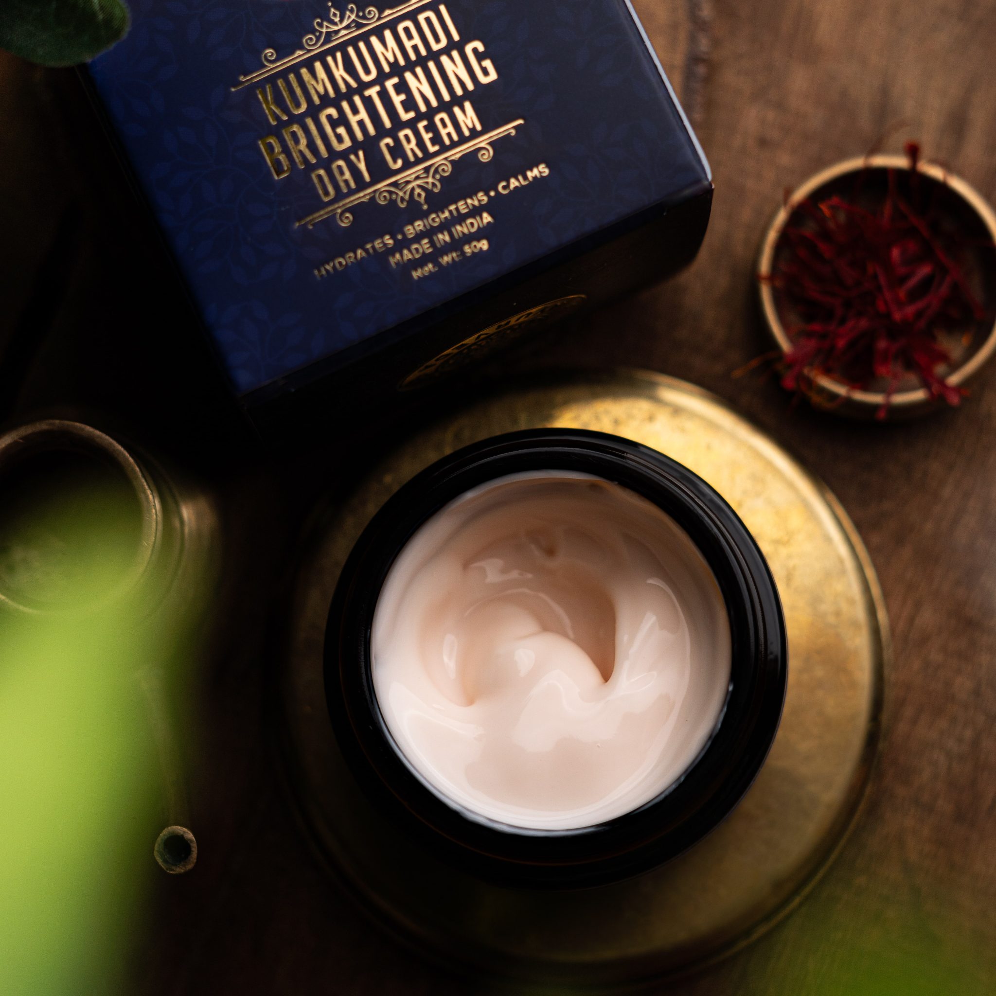 Buy Red Sandalwood Skin Brightening & Night Repair Cream by Shesha Ayurveda